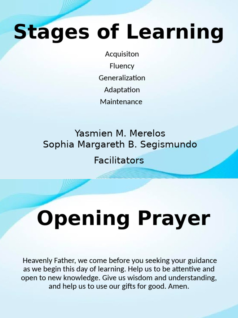 Stages of Learn-WPS Office | PDF