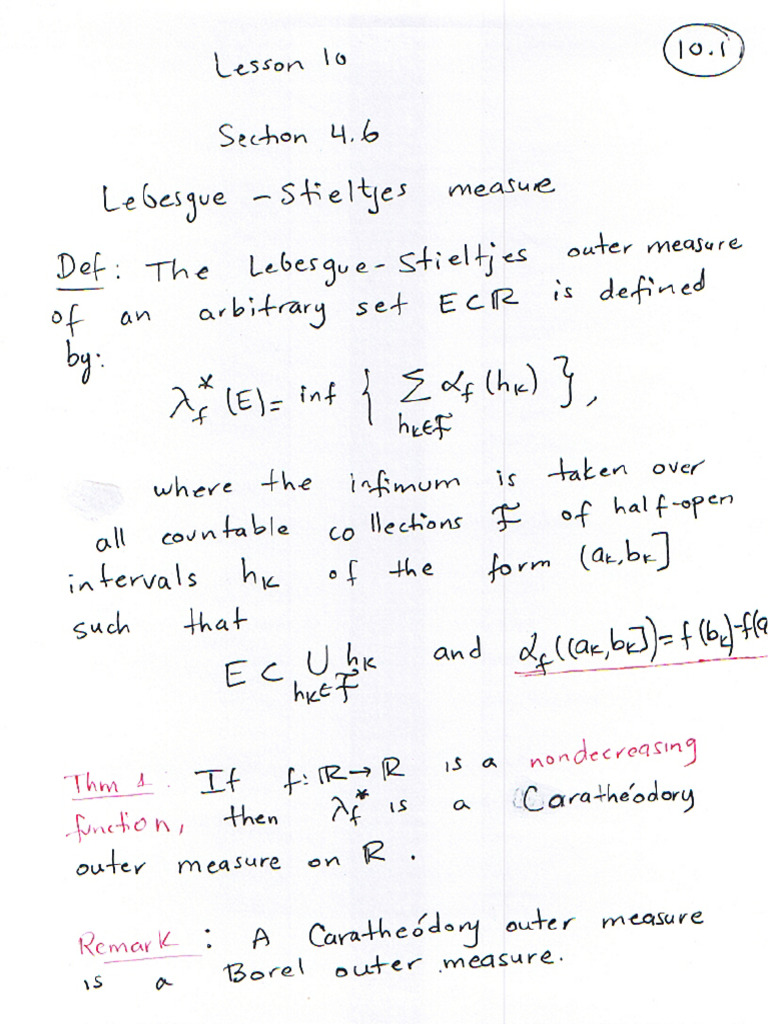 lebesgue-lecture10 | PDF lebesgue-lecture10 | PDF