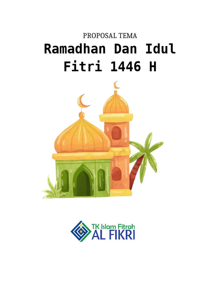 Proposal Tema Ramadhan 2025 | PDF