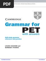 Complete PET Workbook With Answers | PDF