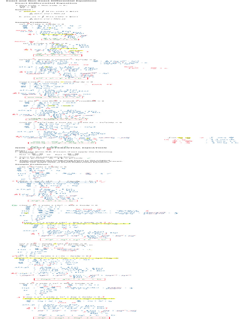 Differential Equations Guide | PDF