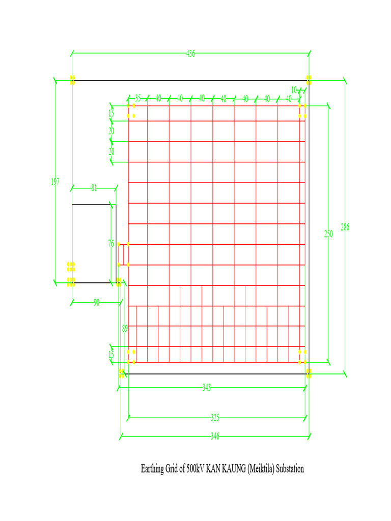 Kan Kaung Earth Mat Grid Model - Fed1f0c9 2ef3 4be5 8197 9eb3a3a1a974 | PDF
