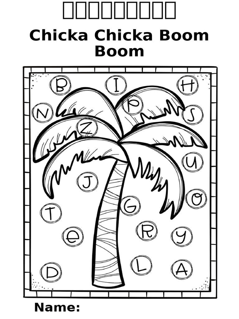 Chicka Chicka Boom Boom | PDF