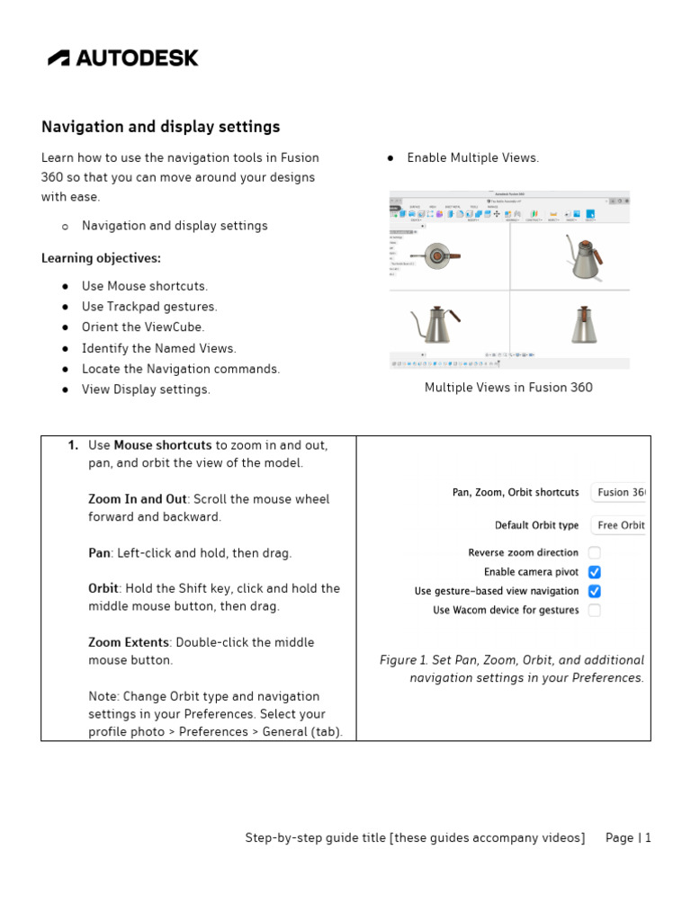 Navigation and Display Controls Guide | PDF | Software | Computing