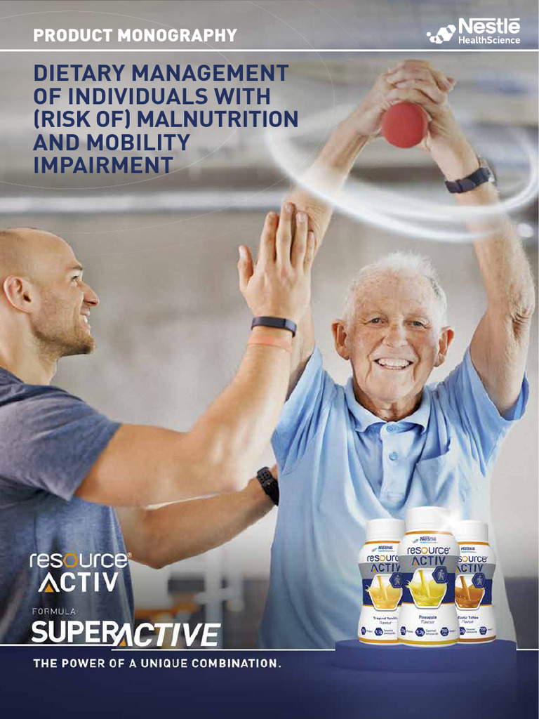 NHS Resource Activ Product Monography FINAL | PDF | Malnutrition ...