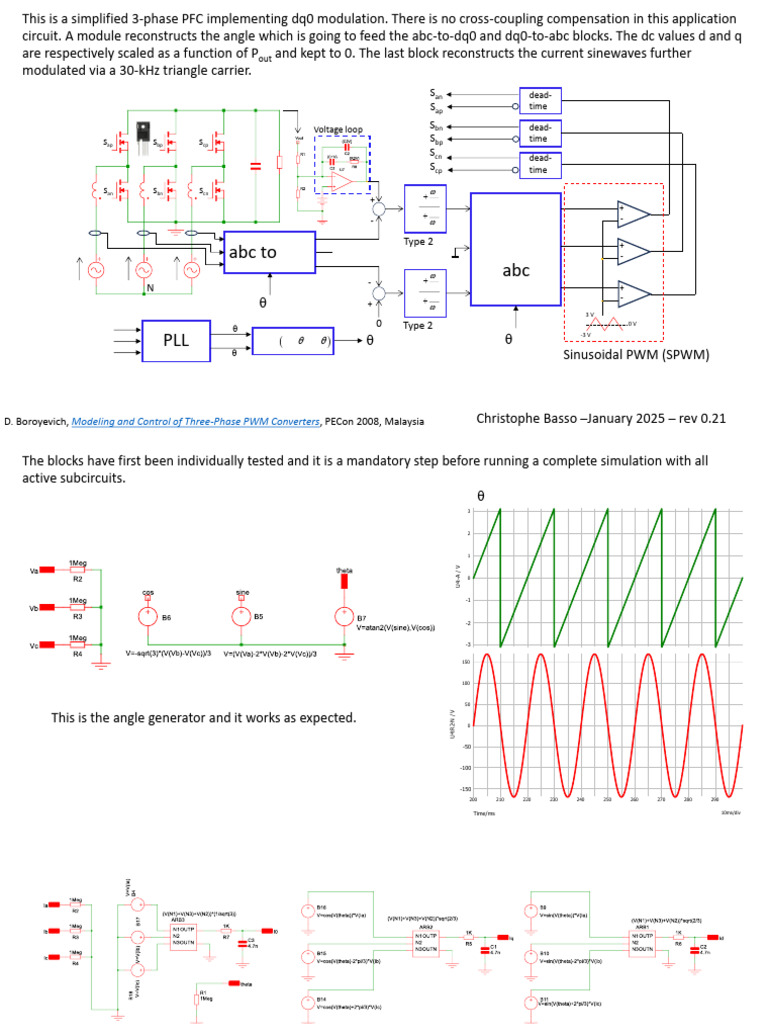 3 Phase PFC With dq0 Calculation | PDF | Operational Amplifier ...