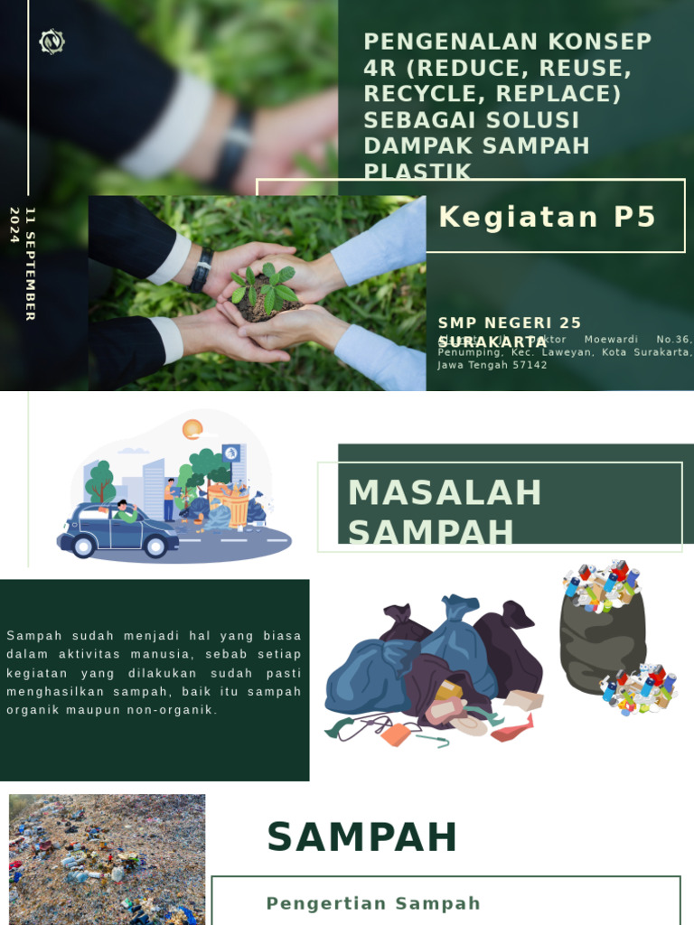 Materi Konsep 4r (Reduce, Reuse, Recycle, Replace) | PDF