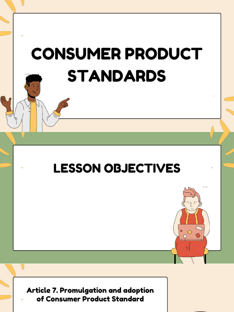 Consumer Product Standars | PDF | Safety | Certification