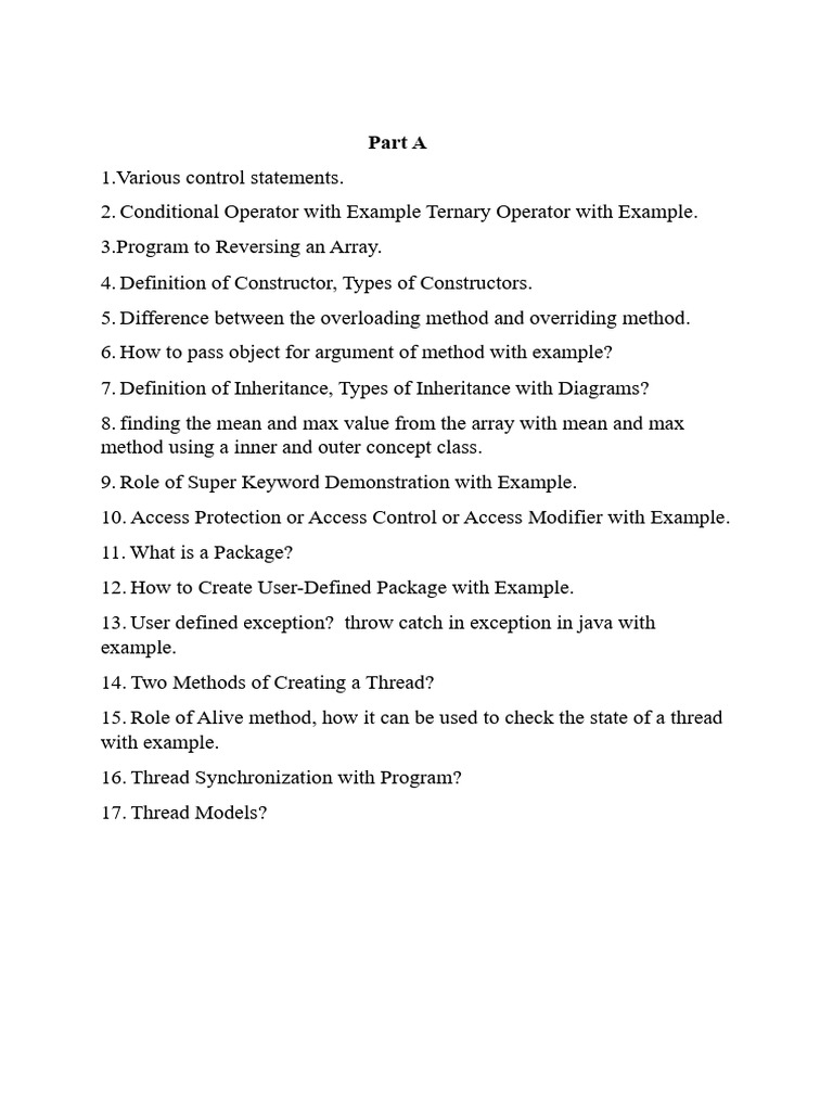 Java Programming Concepts and Examples | PDF