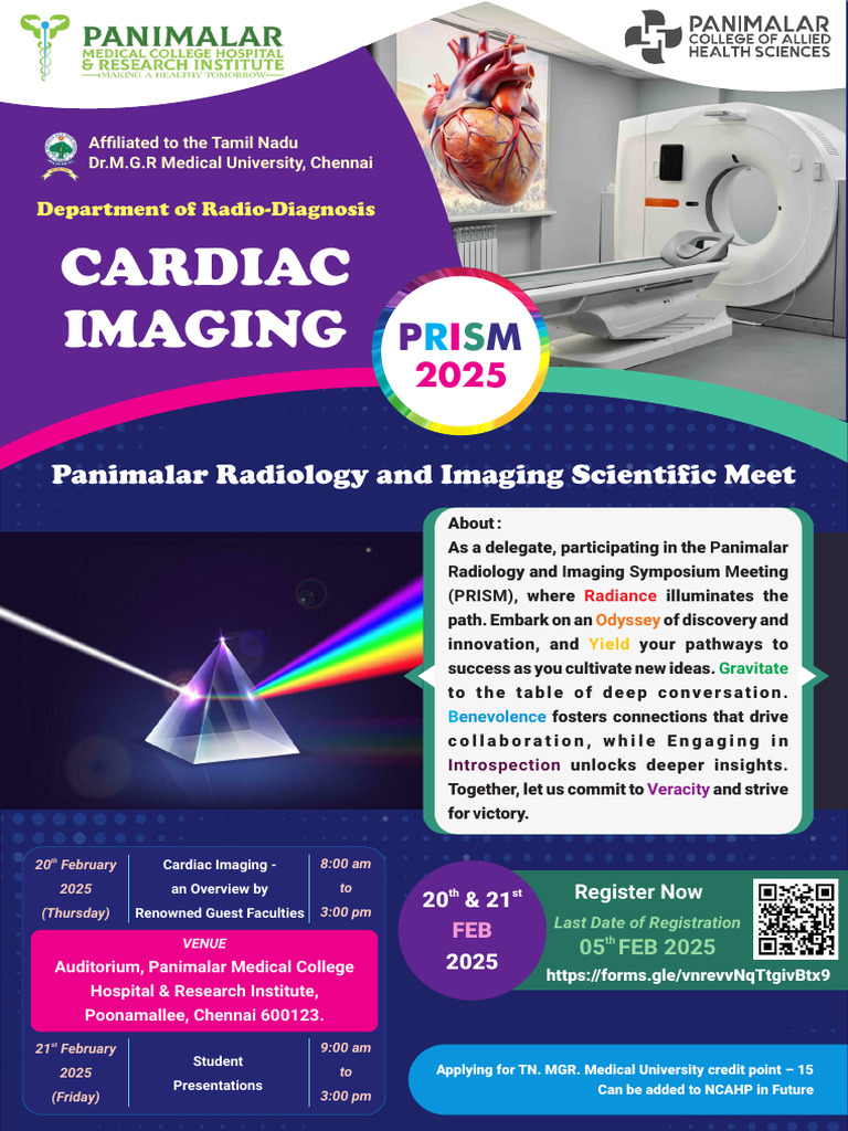 Prism 2025 Invite | PDF | Radiology | Medical Imaging