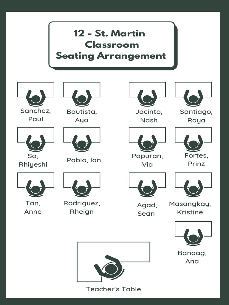 Seating Arrangement | PDF