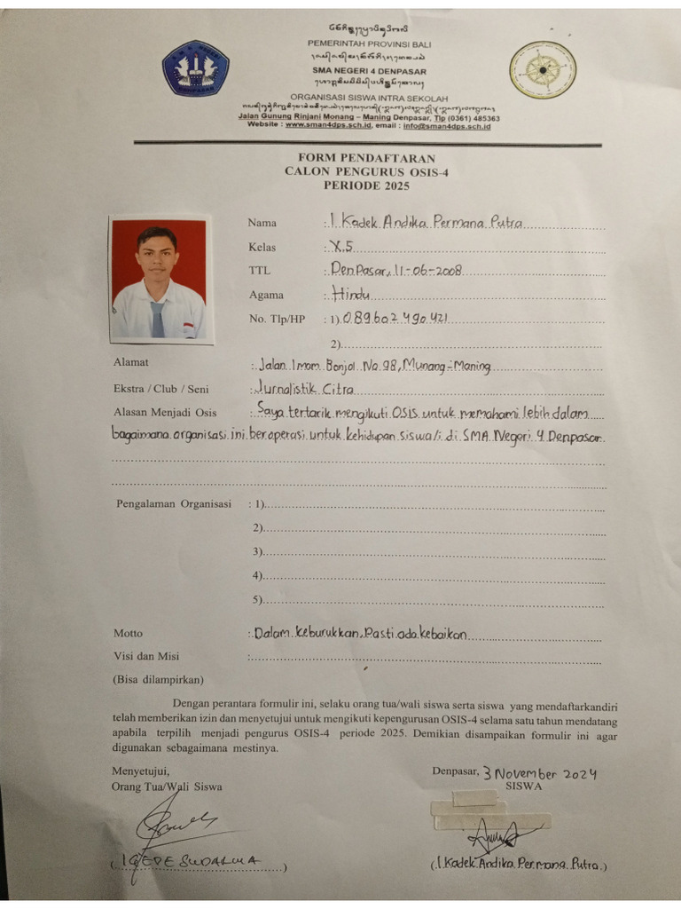 CPO2025 - I Kadek Andika Permana Putra - X.5 | PDF