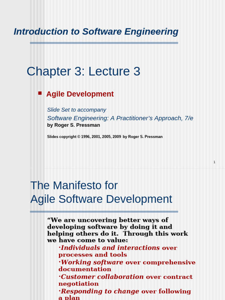 Week_03 | PDF | Agile Software Development | Scrum (Software Development)