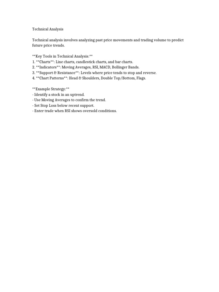 2 Technical Analysis | PDF