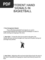 20 Easy To Follow Referee Hand Signals in Basketball | PDF | Hand ...