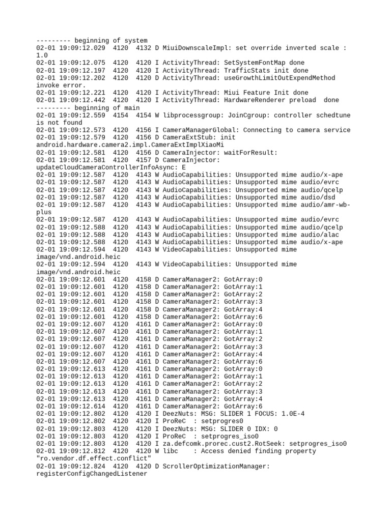 Log Cat 1738447752528 | PDF | Computer Architecture | Computer Science
