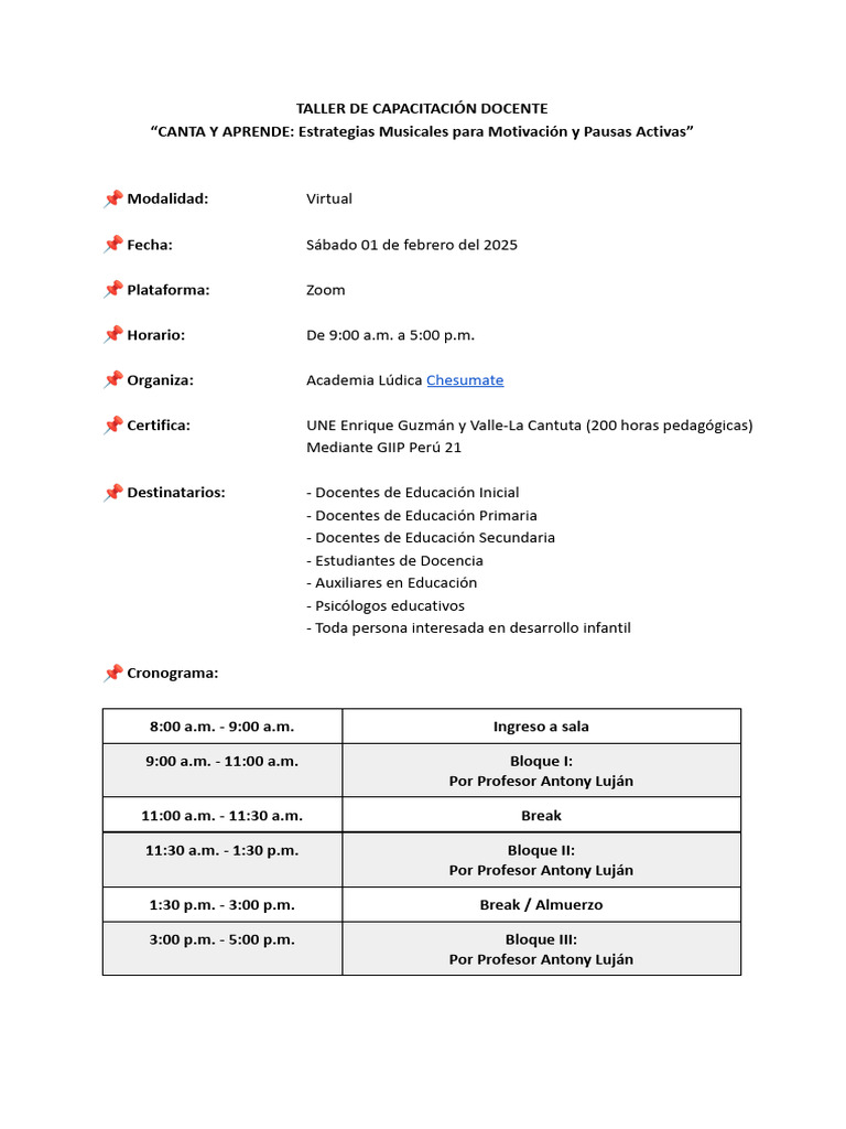 Virtual - Canta y Aprende | PDF | Aprendizaje
