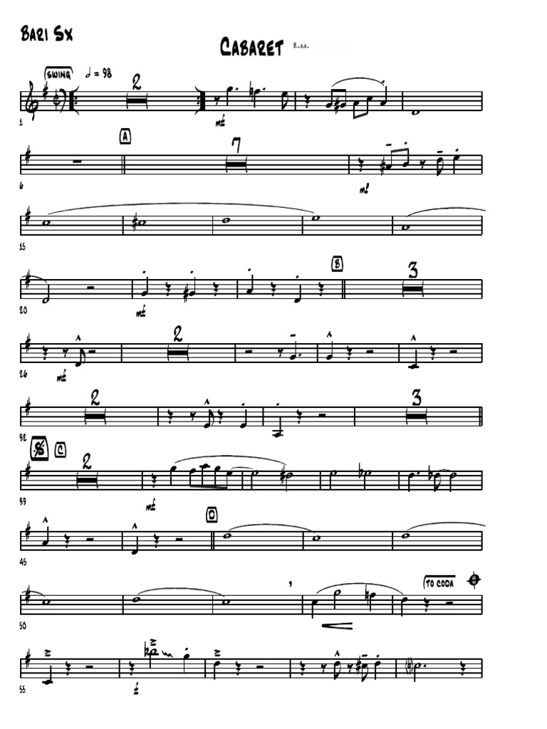 Cabaret BARI sx | PDF