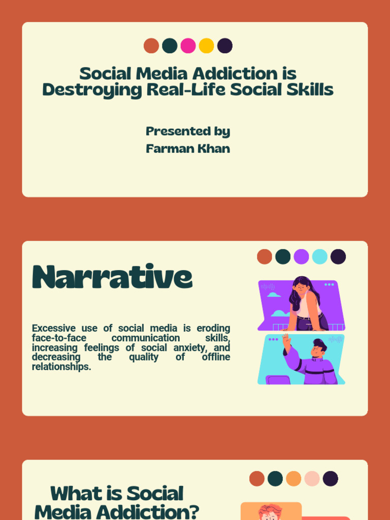 Social Media Addiction is Destroying Real-Life Social Skills | PDF