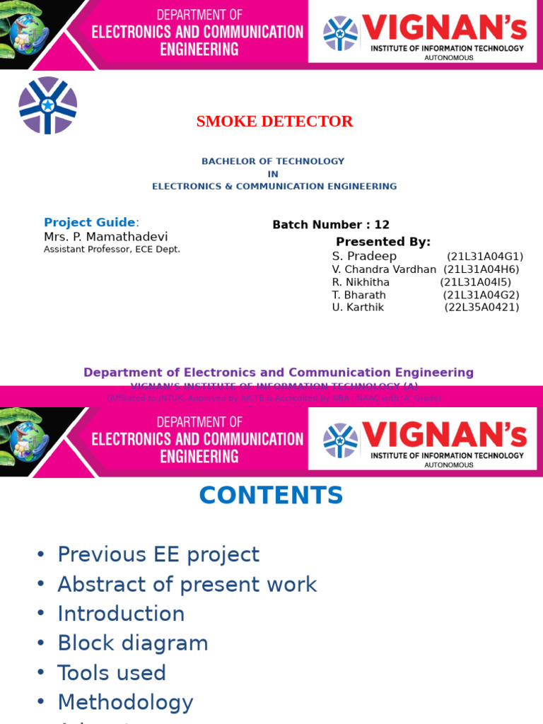 Smoke Detector Using Mq 2 Sensor Pdf Unmanned Aerial Vehicle