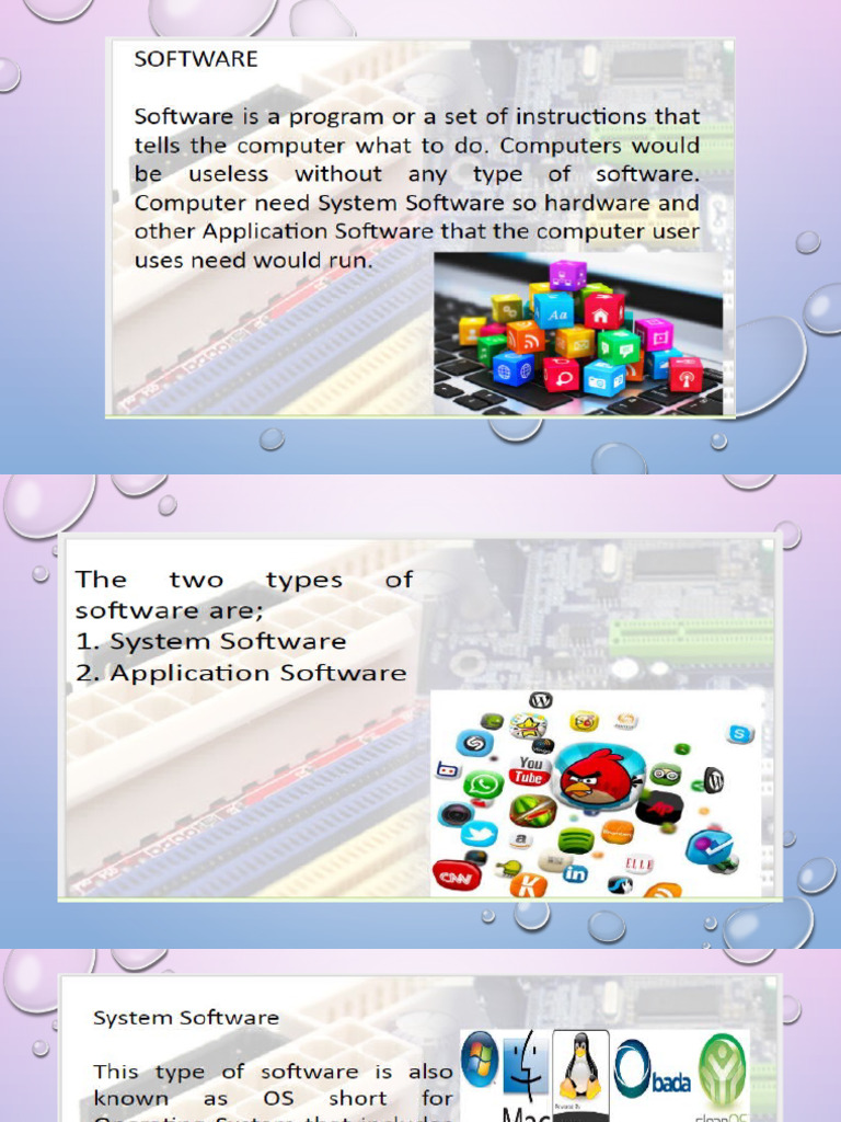 Introduction to Software | PDF