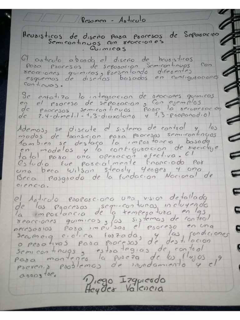 Procesos, Articulo | PDF