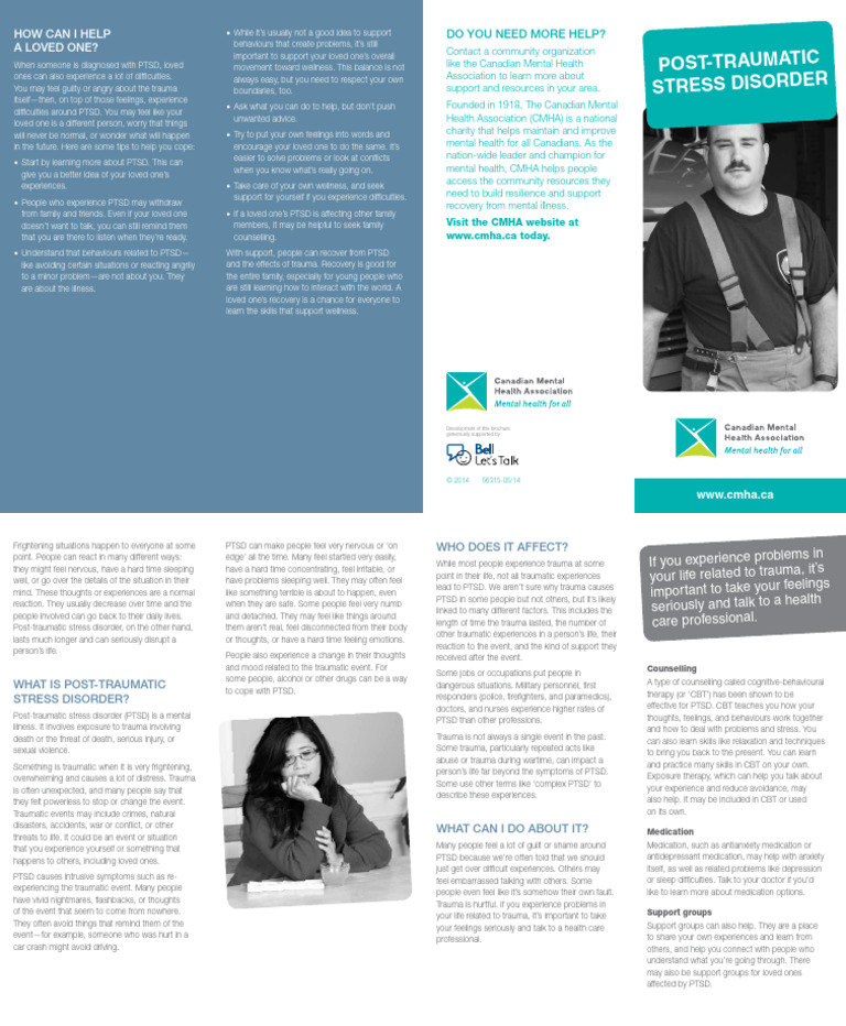 PTSD-NTNL-Brochure-2014-web | PDF | Psychological Trauma | Cognitive ...