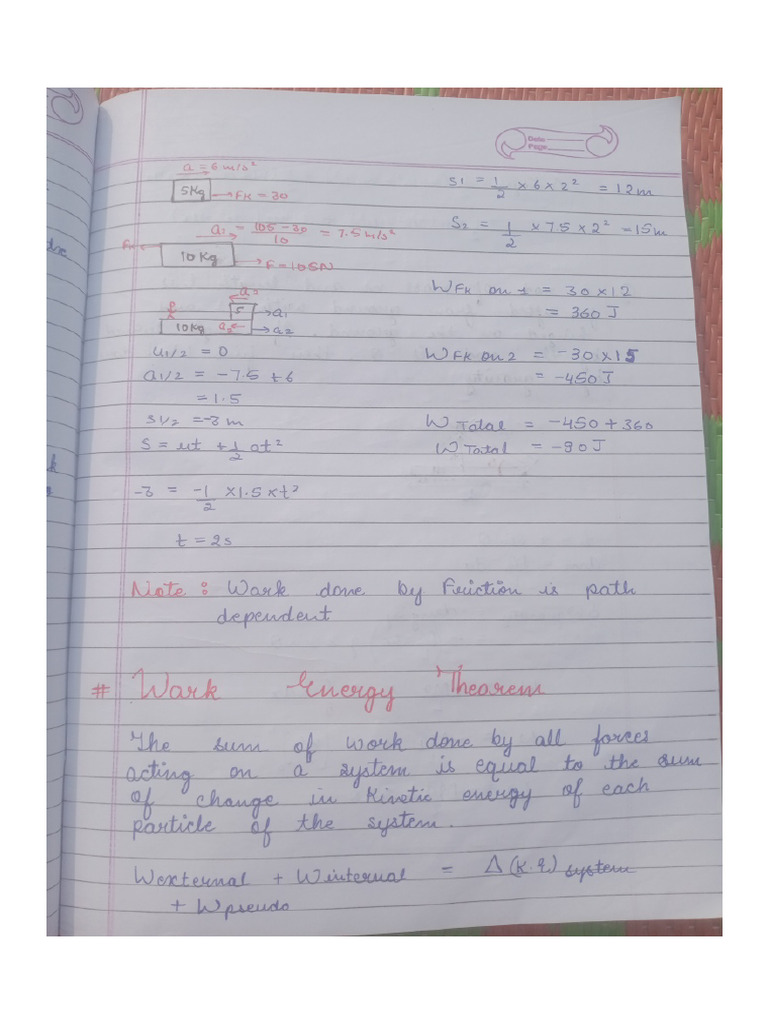 Phy Notes - 2012231223036 | PDF