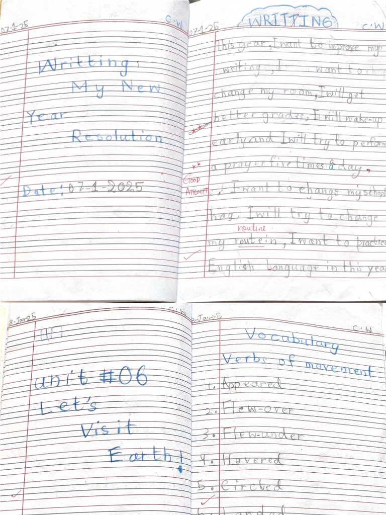 Grade 4 English Work | PDF