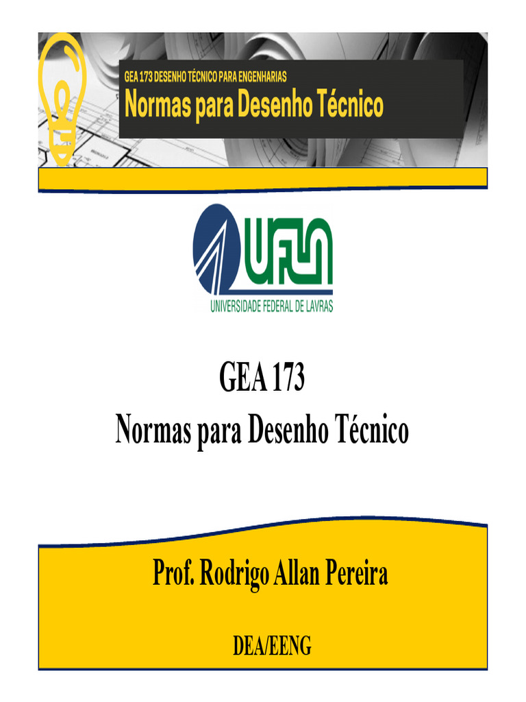 Aula 2 - Escalas, Linhas, Formatos, Legendas | PDF | Desenho técnico ...