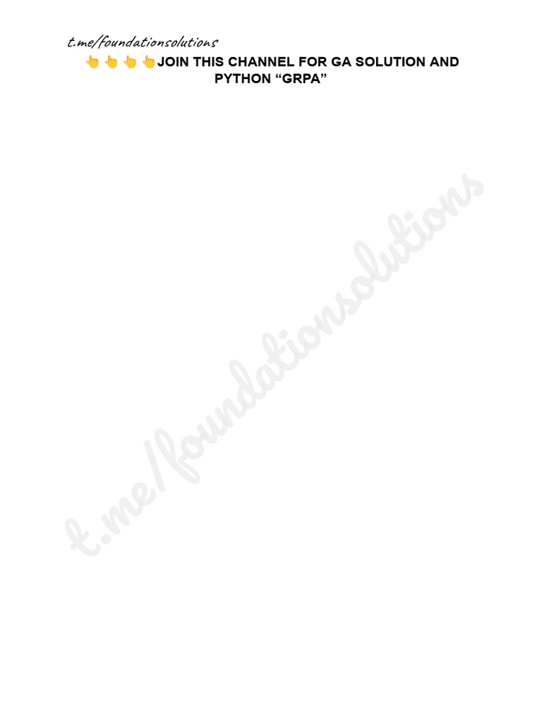 Python Week 9 GA | PDF