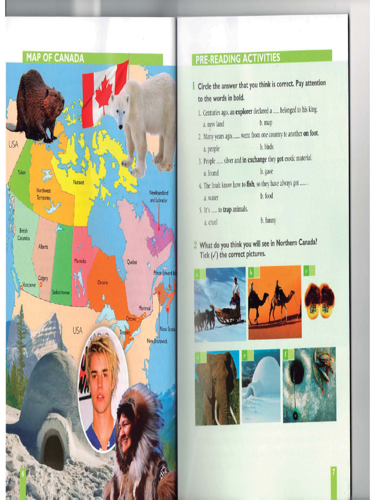 All About Canada A2 | PDF