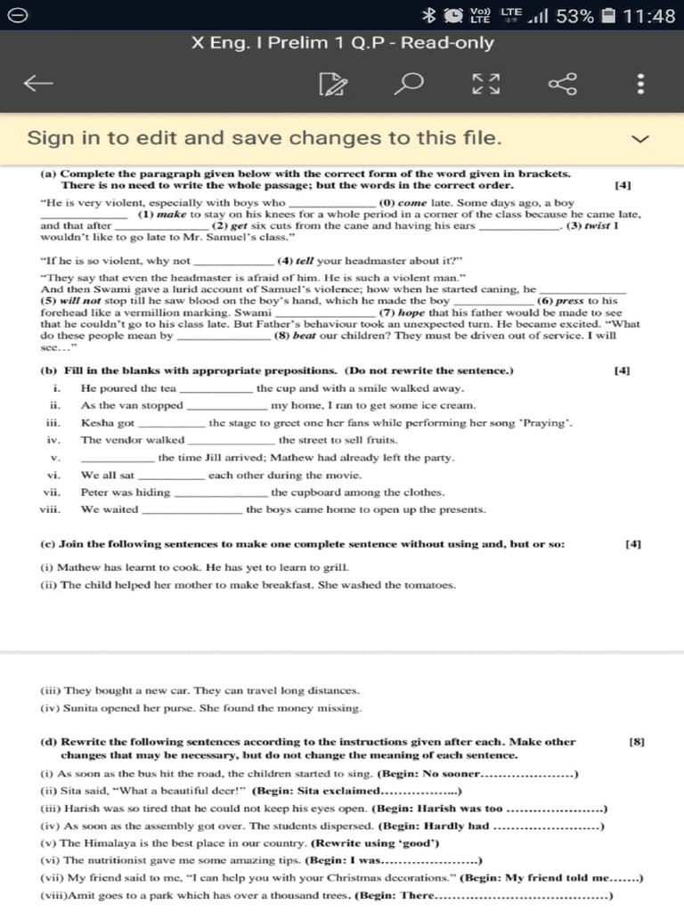 Grammar 3 | PDF