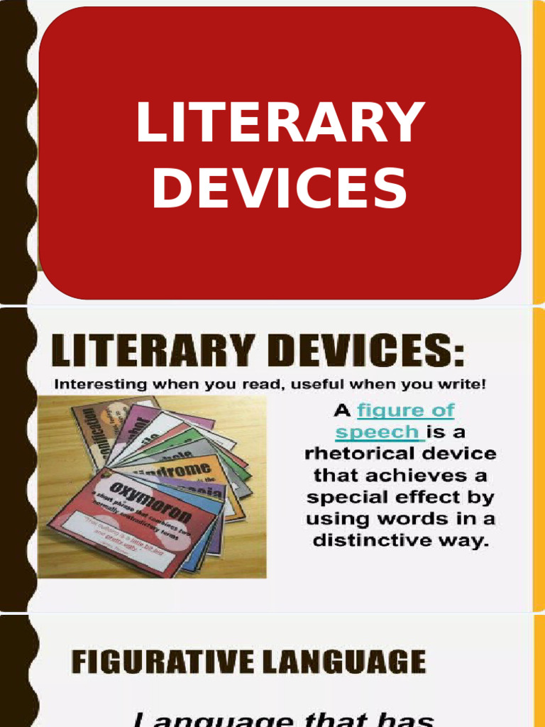 Literary Devices | PDF