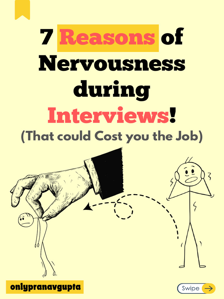 Nervousness During Interviews | PDF