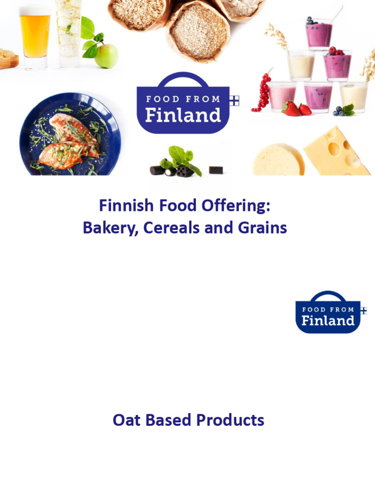Finnish Offering Bakery Cereals Grains 1 | PDF | Cereals | Foods