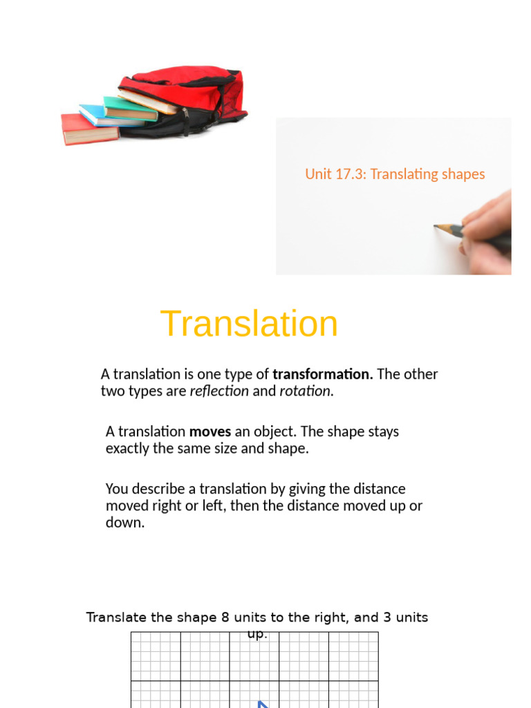 Understanding Shape Translations | PDF