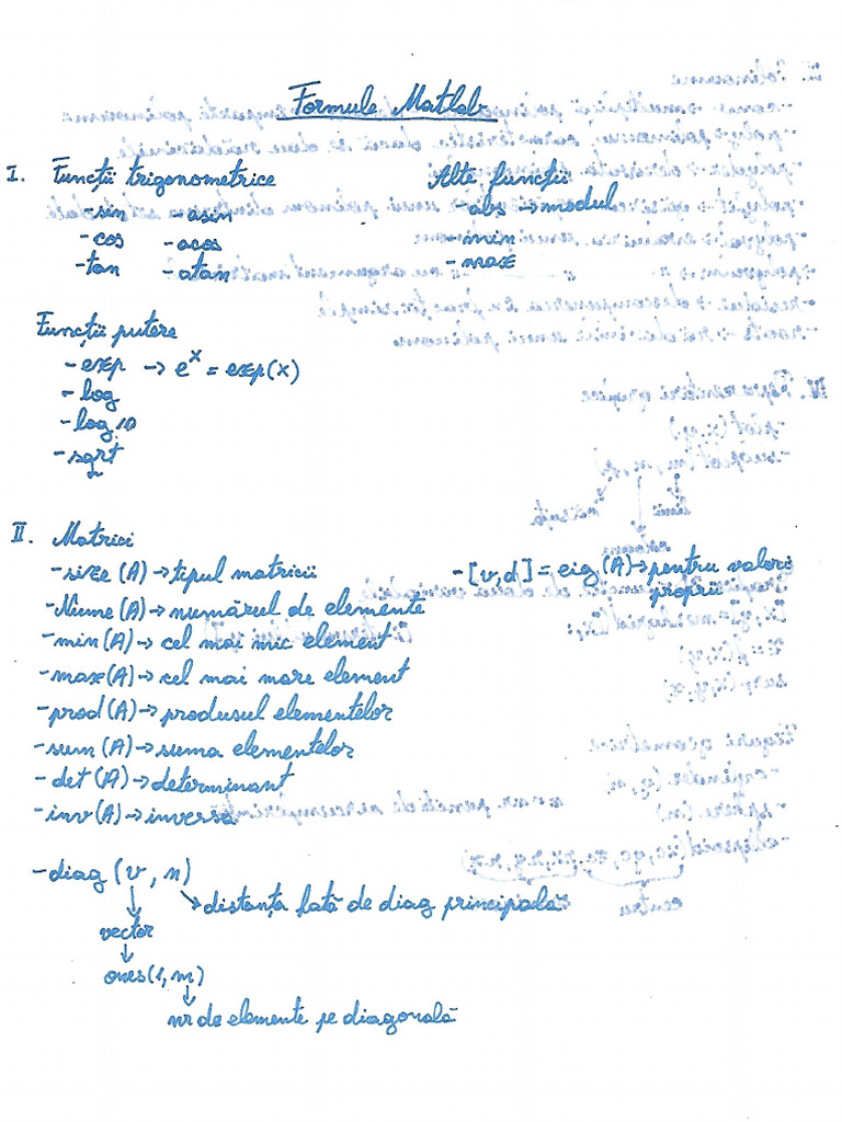 formule matlab | PDF