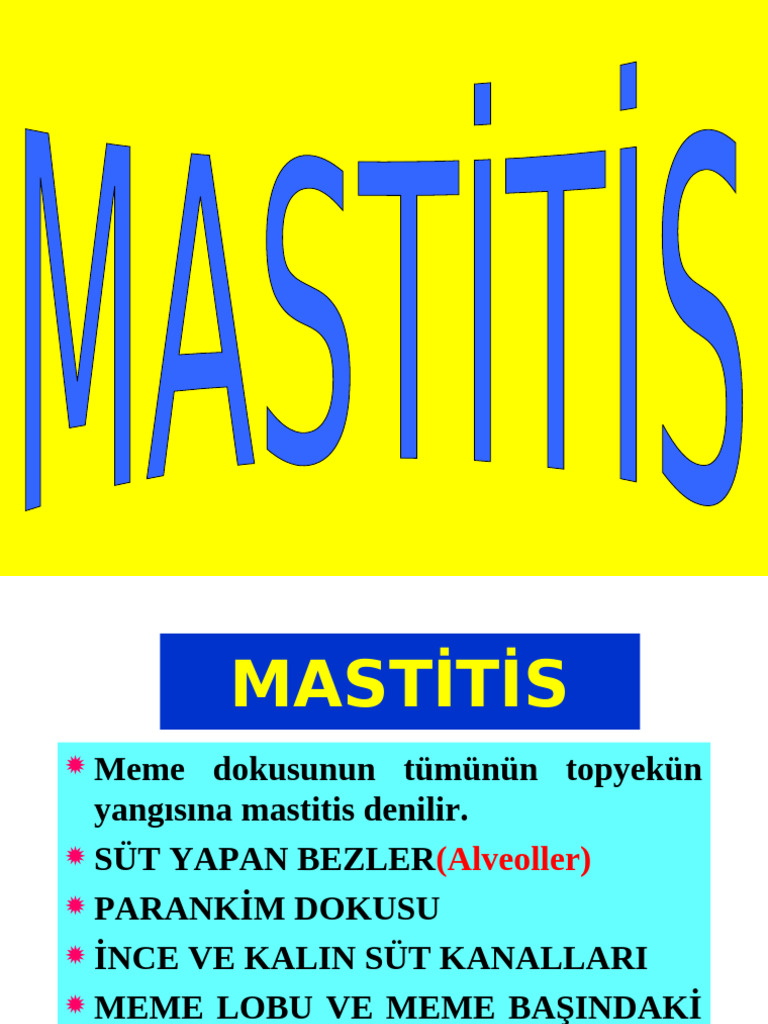 Mastitis | PDF
