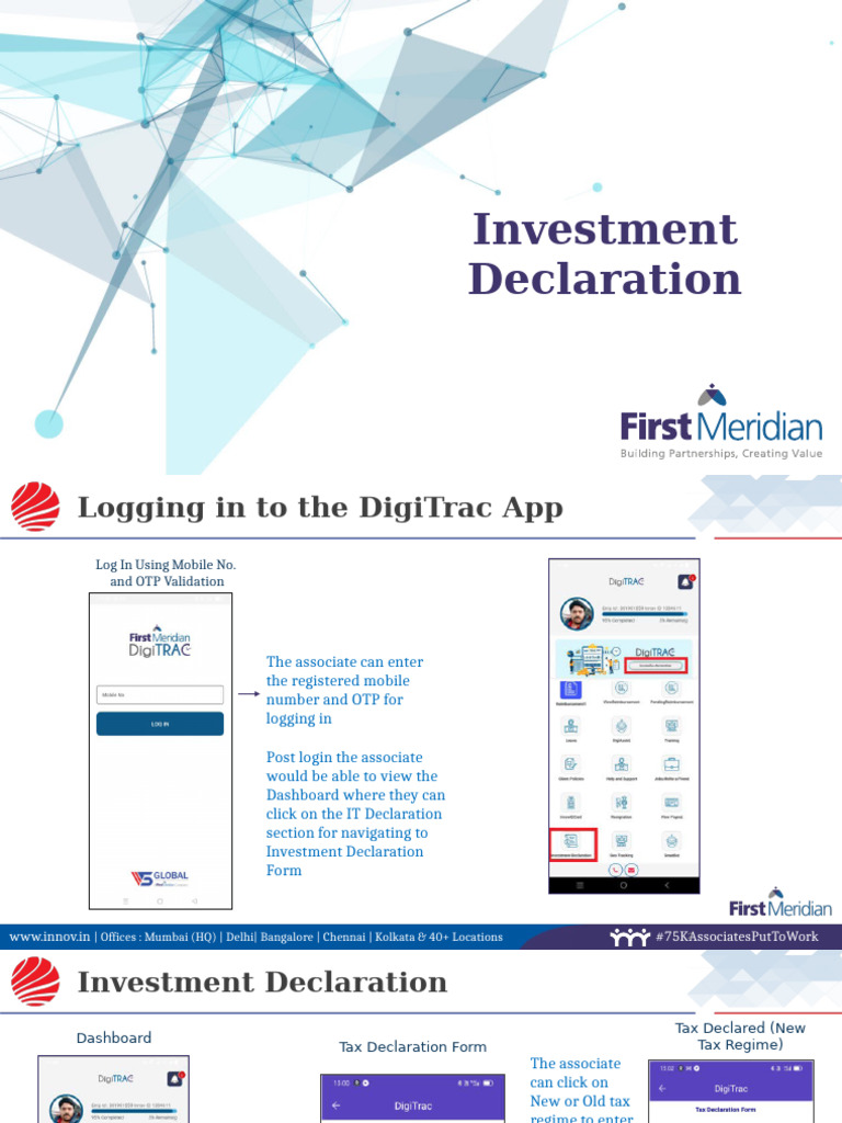 Investment Declaration - V5 | PDF | Computing | Software