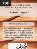 Mga Elementong Panglinggwistika | PDF
