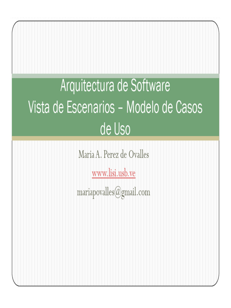 Modelo de Casos de Uso - III | PDF | Lenguaje de modelado unificado ...