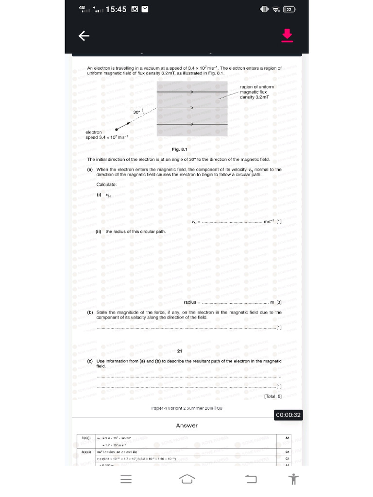 OCR Electromagnetism Problems | PDF