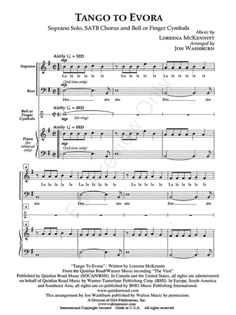 Tango To Evora full part | PDF