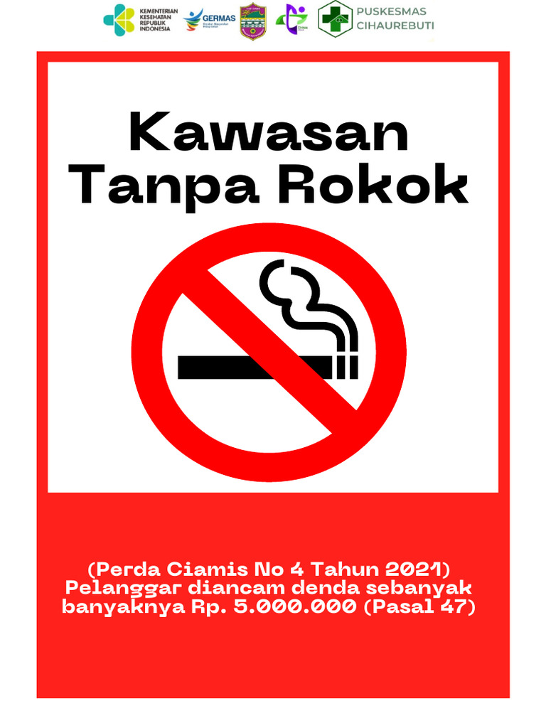 Dilarang Merokok Poster | PDF