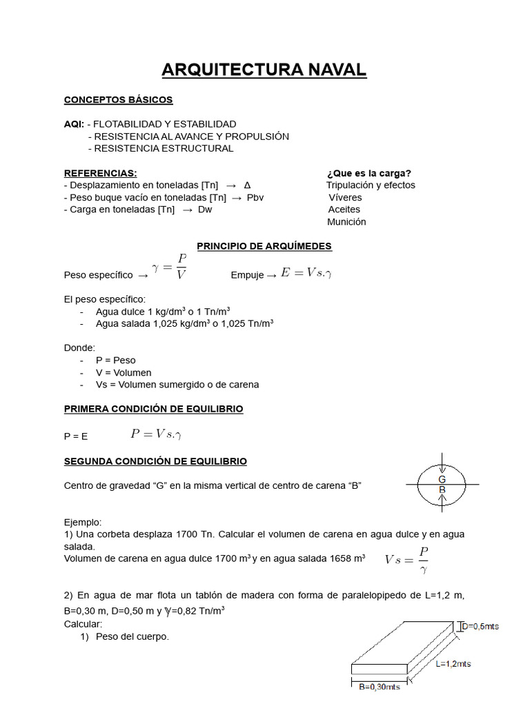 Arquitectura Naval-1 | PDF | Arquitectura naval | Construcción naval