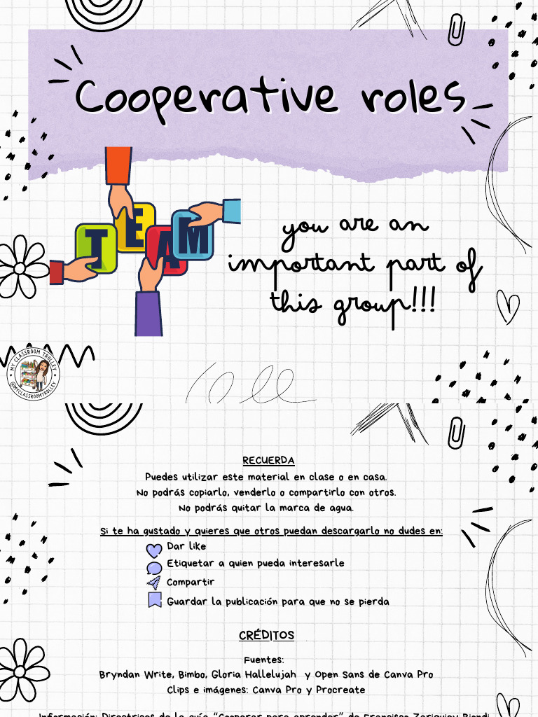 Cooperative Roles | PDF