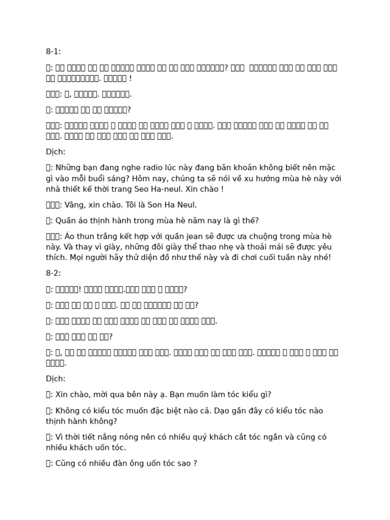 BaitapNghe Tuan1 | PDF