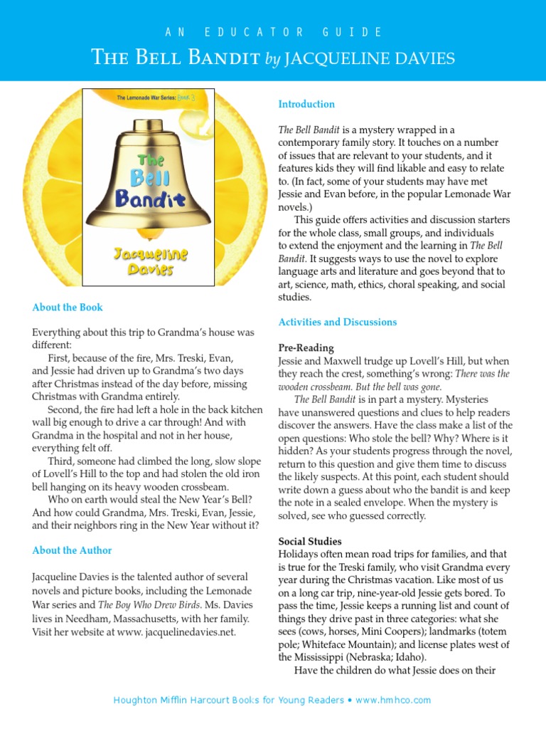 The Bell Bandit Discussion Guide | PDF | Bullying