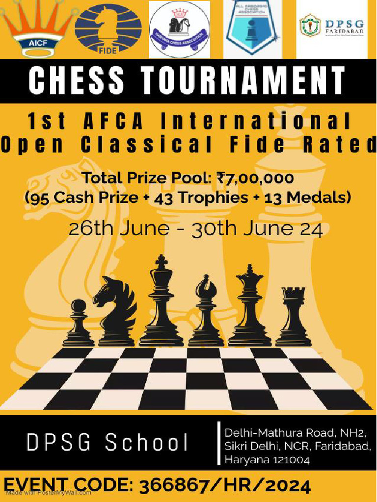 Afca International Fide Classical-2 | PDF | Chess